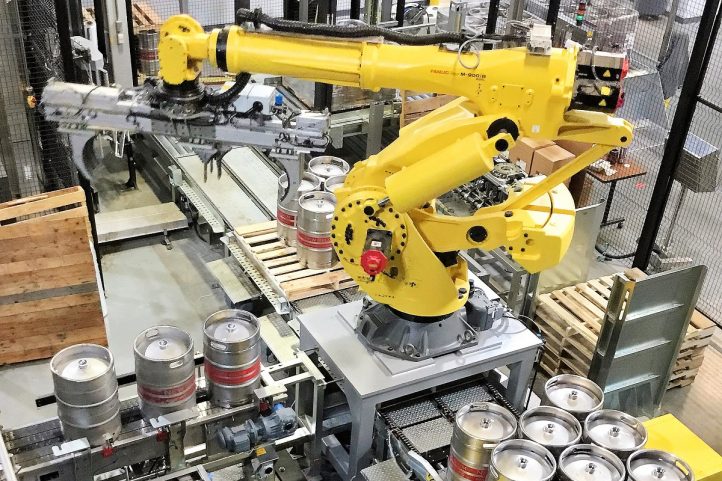 Keg depalletizers and palletizers - Co.Mac.