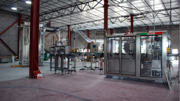 Installation of the can line mod. 8-1 (Texas, USA) - 3,500 cans per ...