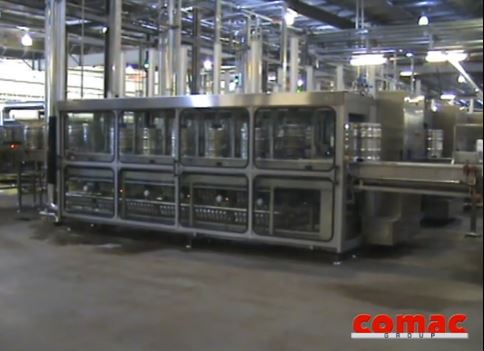 Keg line mod. HS6T (Australia) - 600 kegs per hour - Co.Mac.