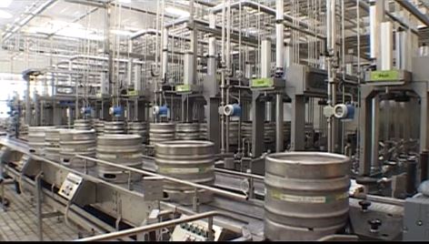 Keg line (France) - 600 kegs per hour - Co.Mac.