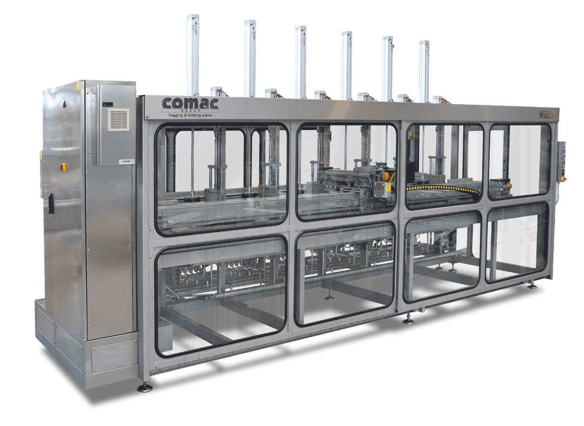 High-speed kegging: BERGAMO HS6T by Comac - Co.Mac.